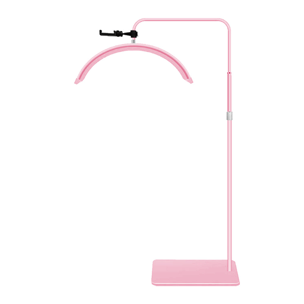 Pink Half Moon Beauty Lamp | Adjustable LED for Tattoo & PMU ...