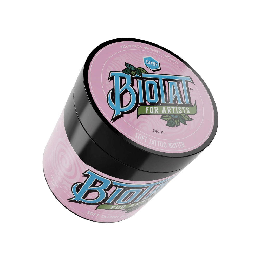 Biotat Candy Tattoo Butter (500ml) | Naturally Numbing Aftercare ...