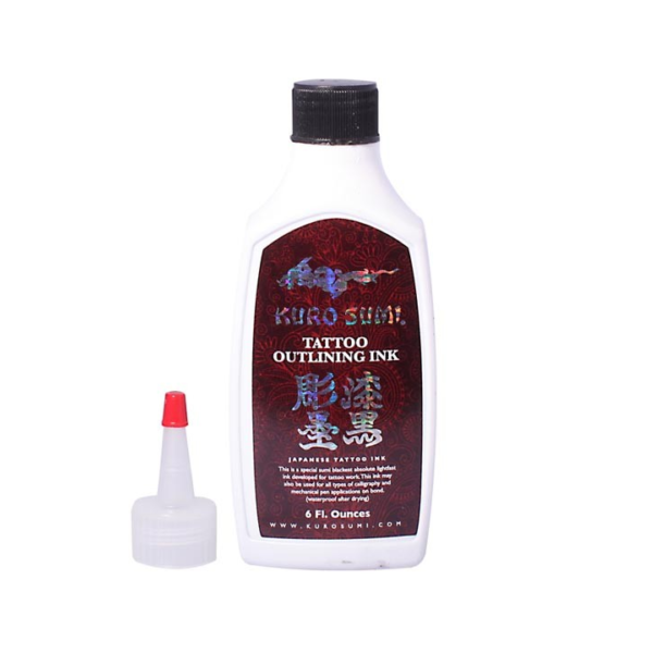 Kuro Sumi Black Outlining Ink | Magnum Tattoo Supplies ...